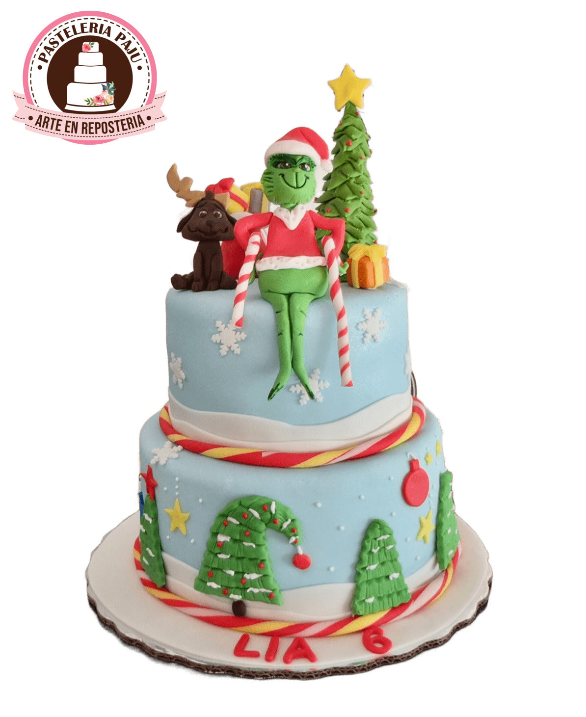Pastel Grinch – Pasteles Fondant